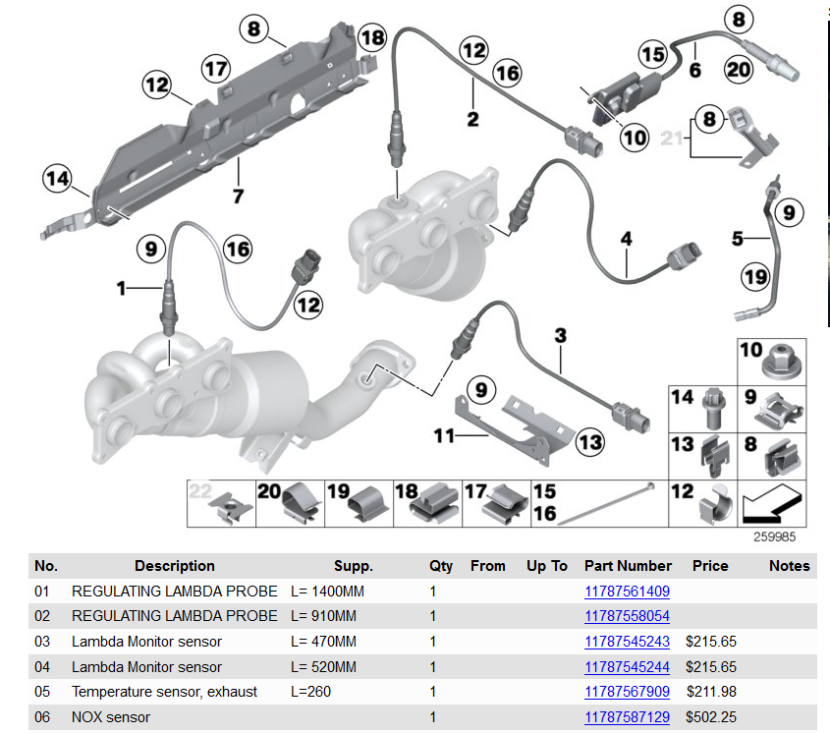 BMW N43 N52 N53 N54 diagnostics Lambda probes INPA